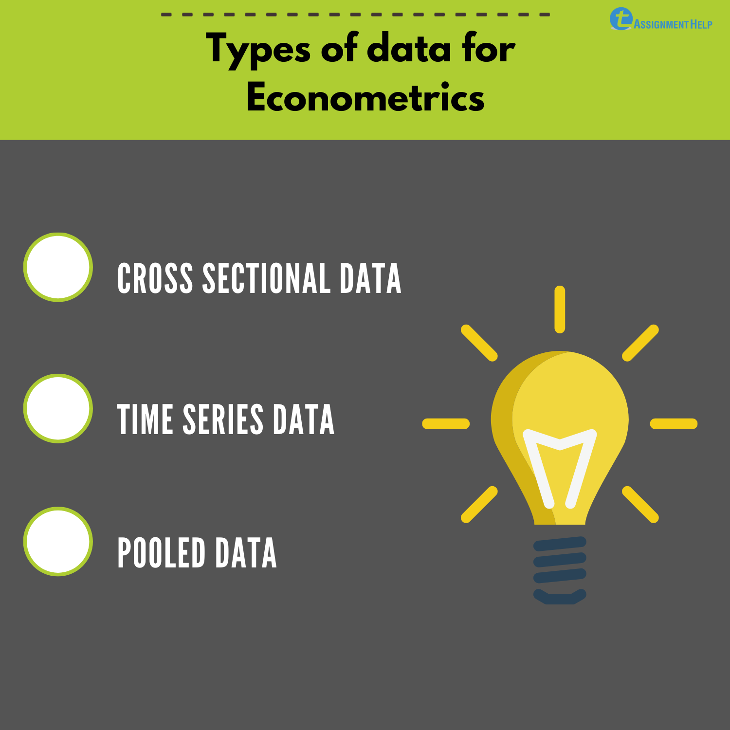 Cross Sectional Data And Other Data Types In Econometrics Total 