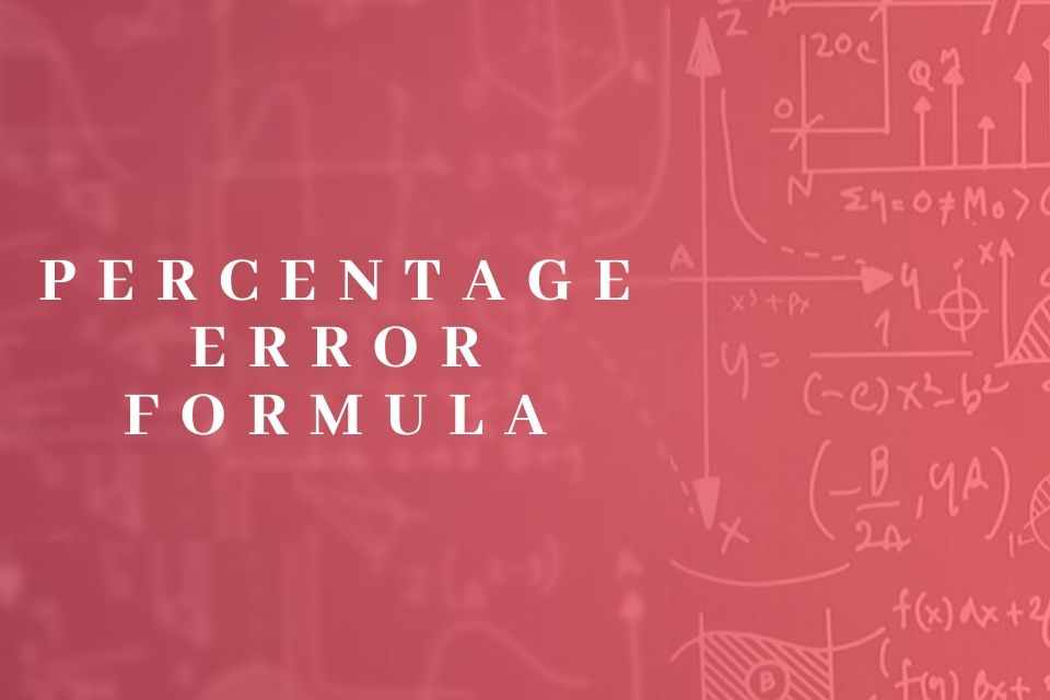 Mean Percentage Error Formula: A Statistical Analysis | Total ... Mean Percentage Error Formula: A Statistical Analysis | Total ...